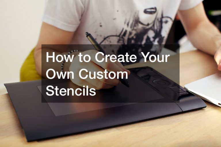 How to Create Your Own Custom Stencils | Contemporary Crafts Market